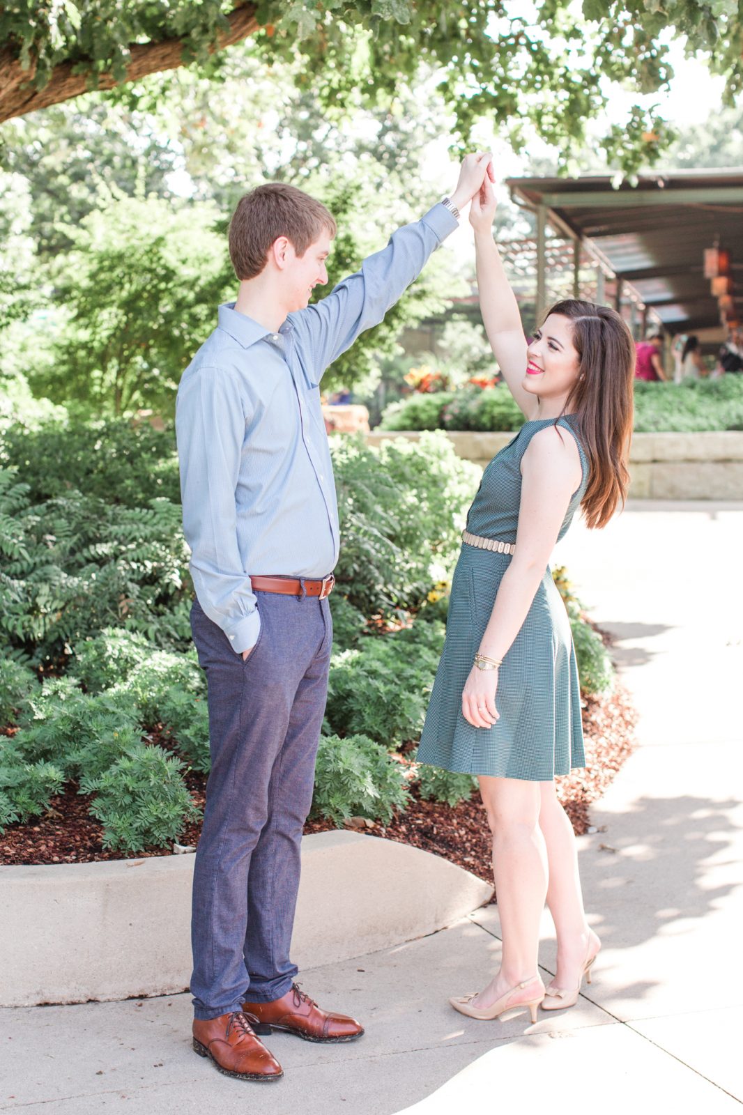 Emily & Christian’s Engagement Session at the Dallas Arboretum | DFW ...