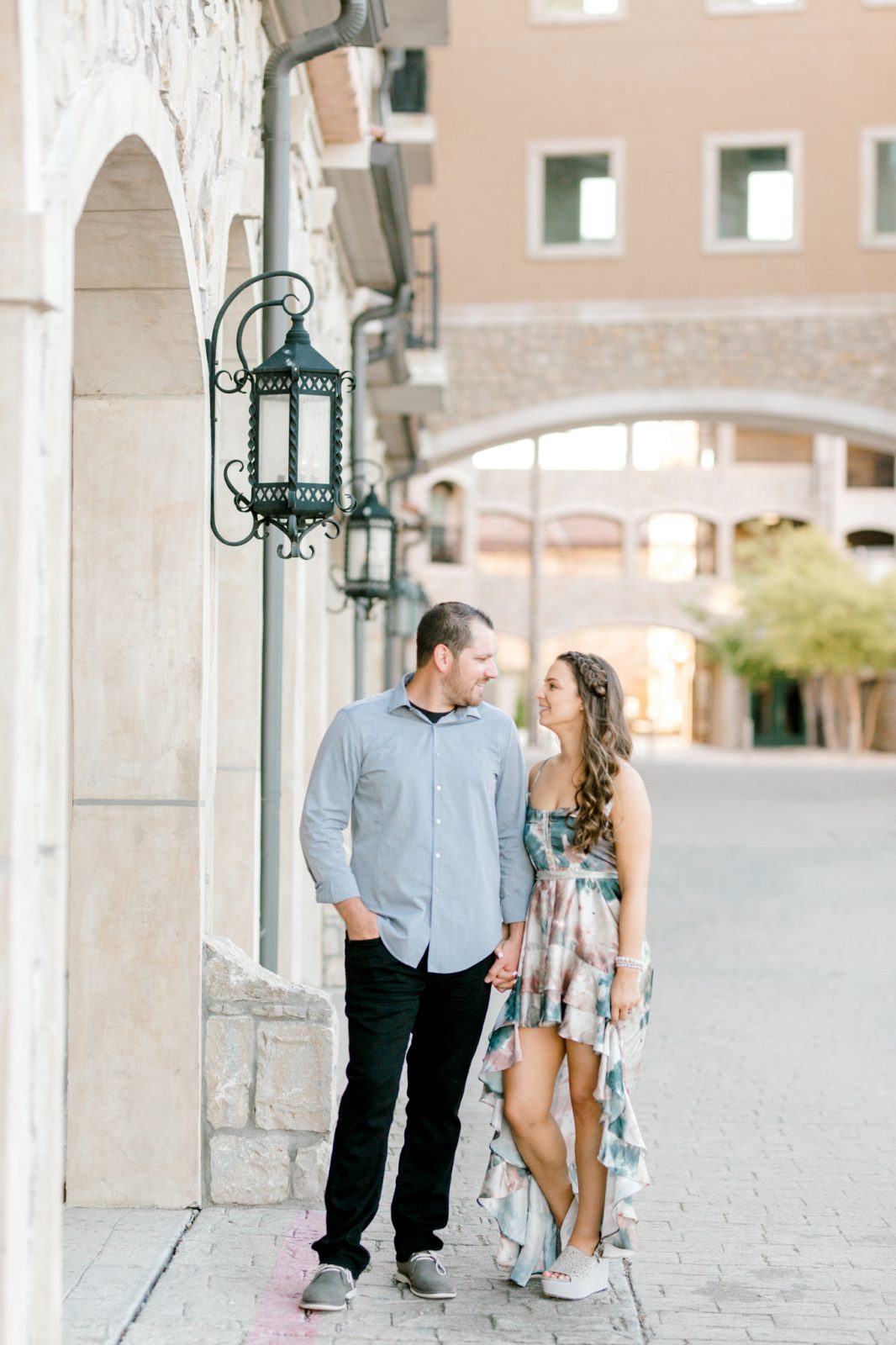 Allisen & Ryan’s Engagement Session at Adriatica Village in McKinney ...