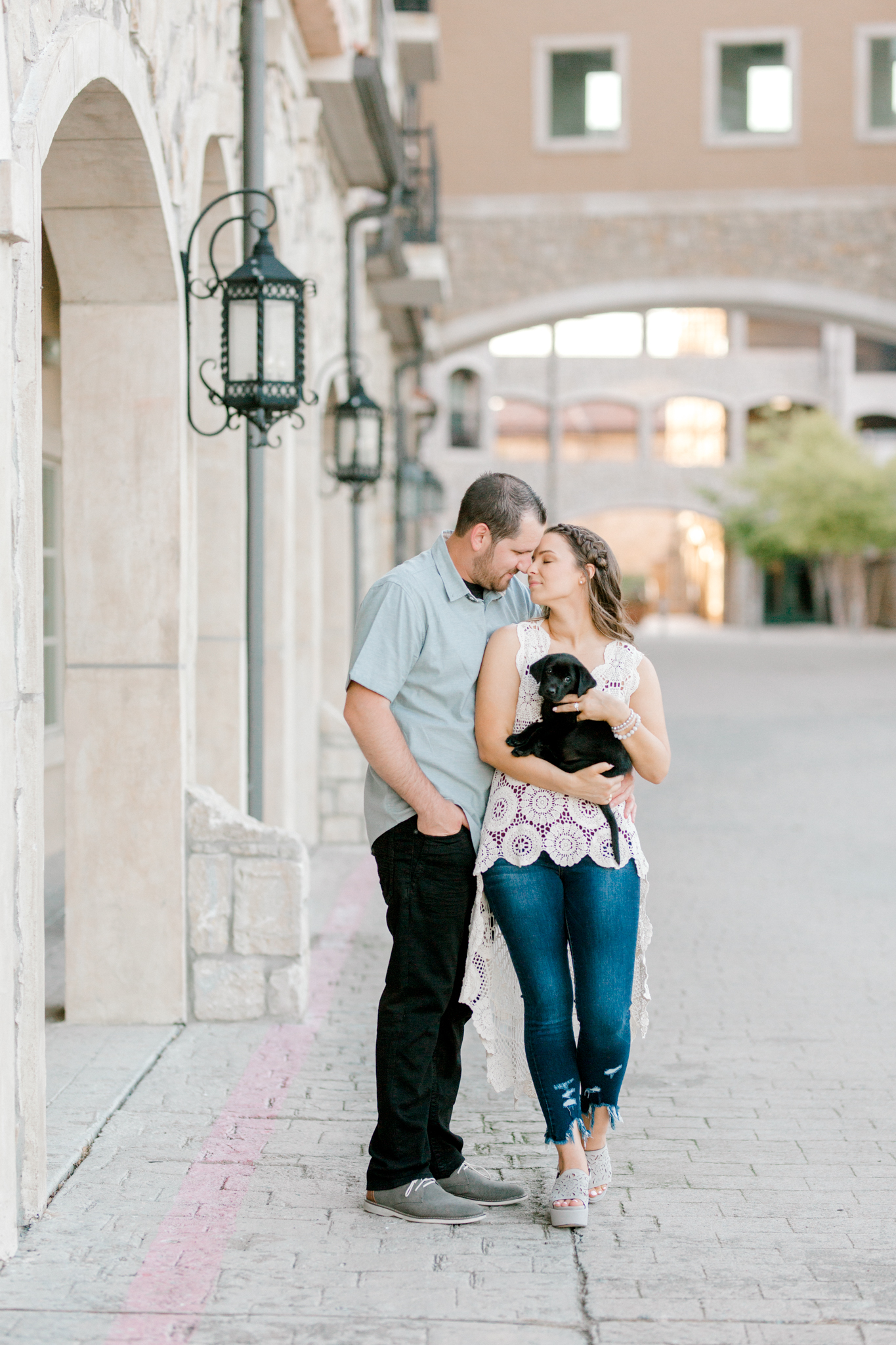 Allisen & Ryan’s Engagement Session at Adriatica Village in McKinney ...