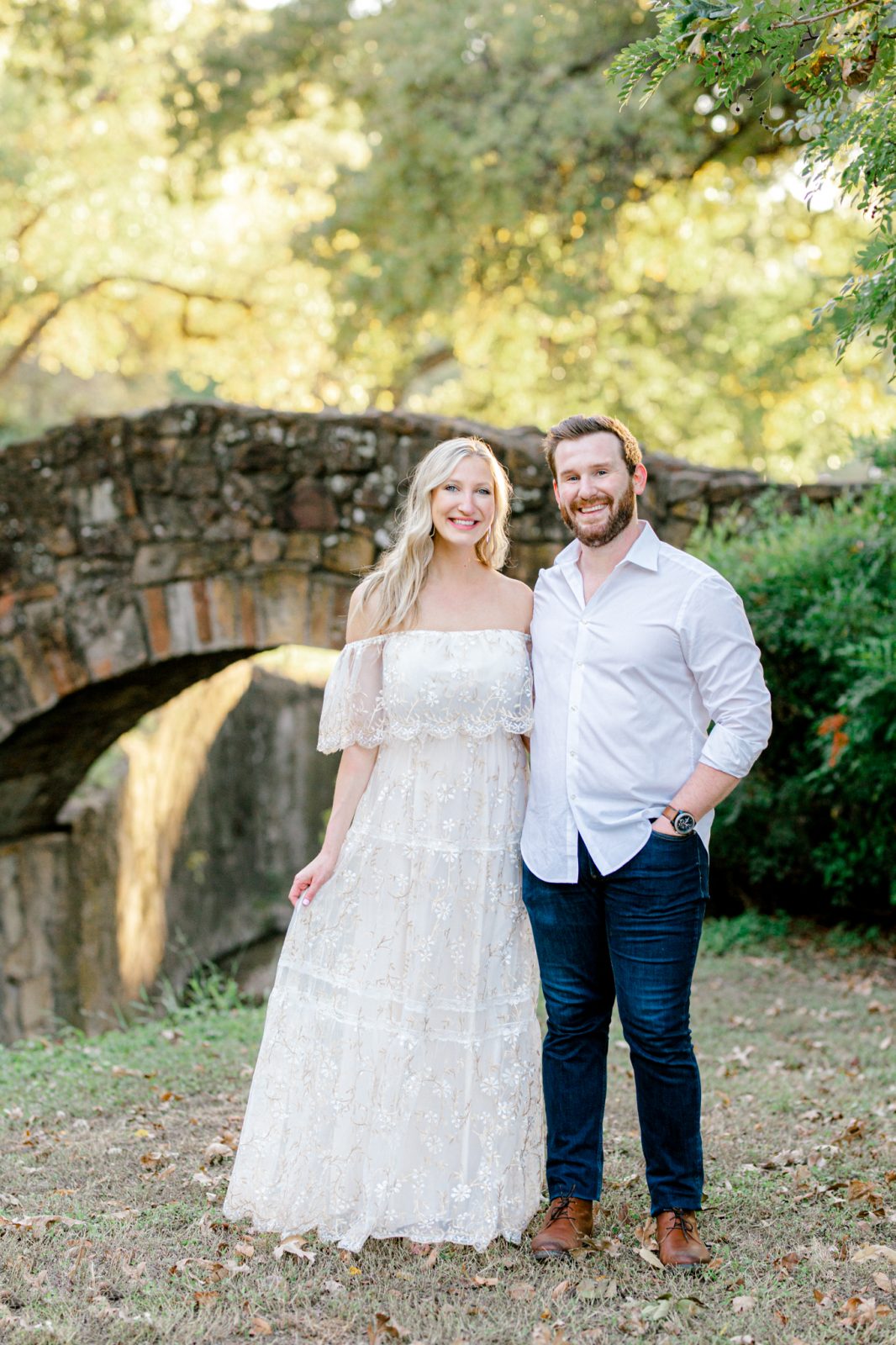 Jessica & Blake’s Engagement Session at Reverchon Park on Turtle Creek ...