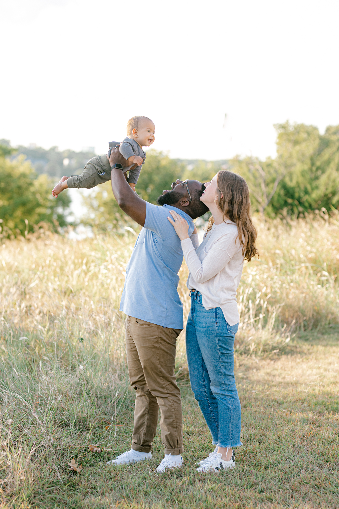 Harrison Family Portraits at White Rock Lake’s Winfrey Point | Dallas ...