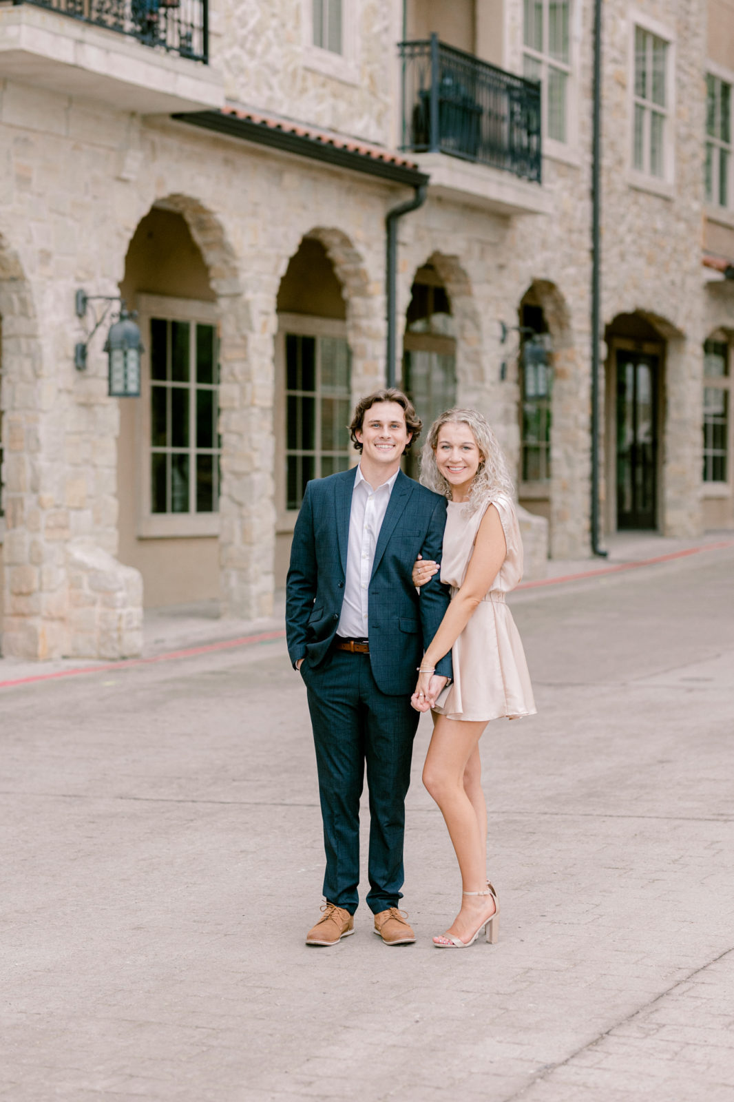 Lauren & Jackson’s Adriatica Village Engagement Session | Dallas ...