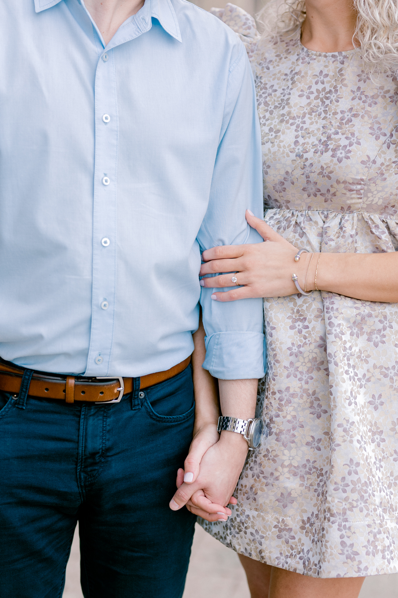 Lauren & Jackson’s Adriatica Village Engagement Session | Dallas ...