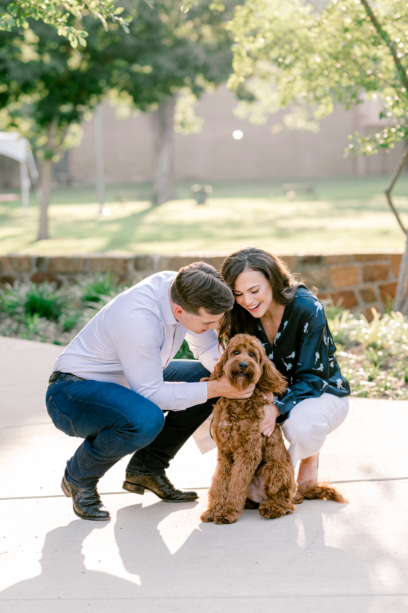 Samantha & Luke’s Reverchon Park Engagement Session | Dallas Wedding ...