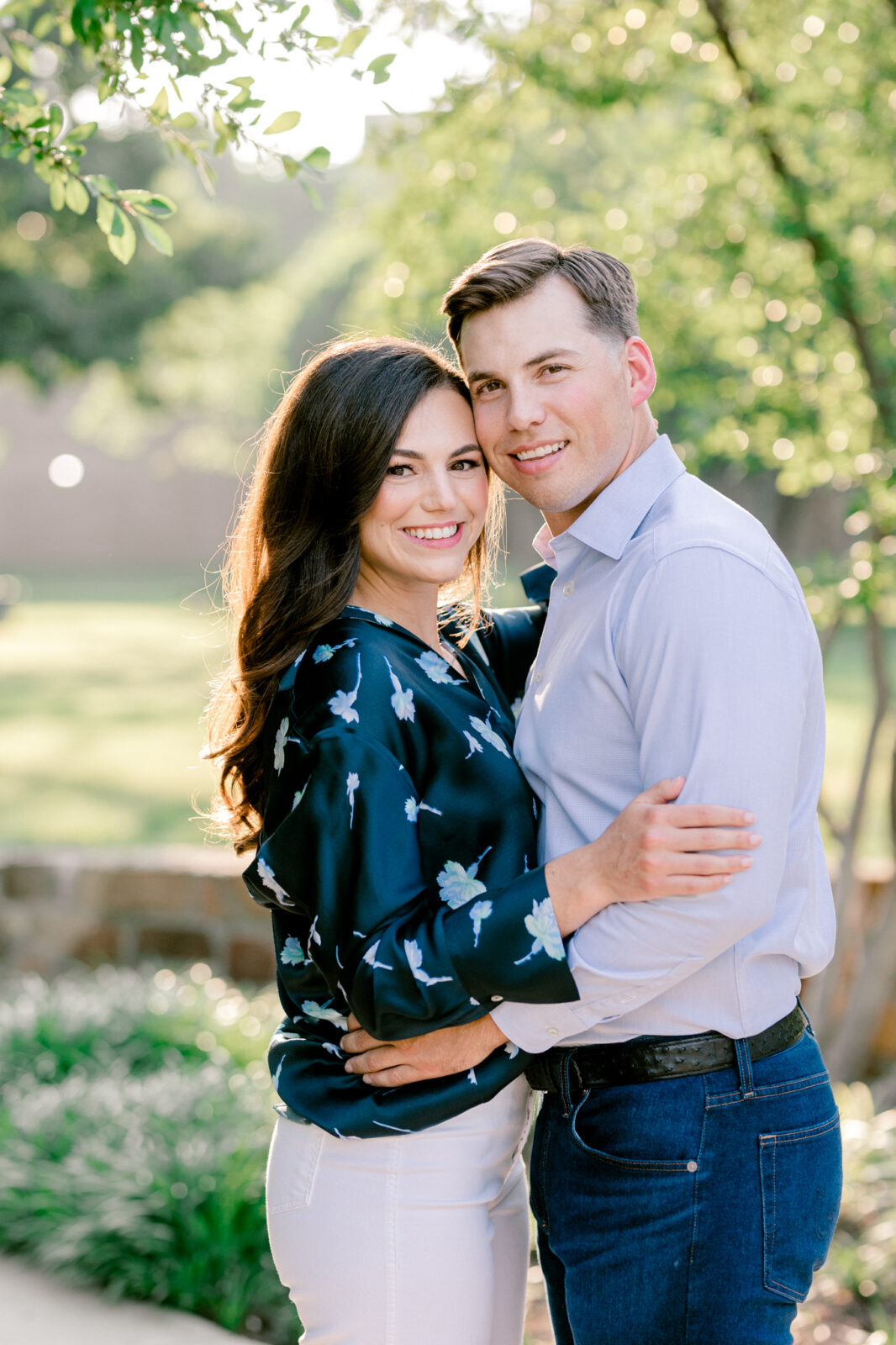 Samantha & Luke’s Reverchon Park Engagement Session | Dallas Wedding ...