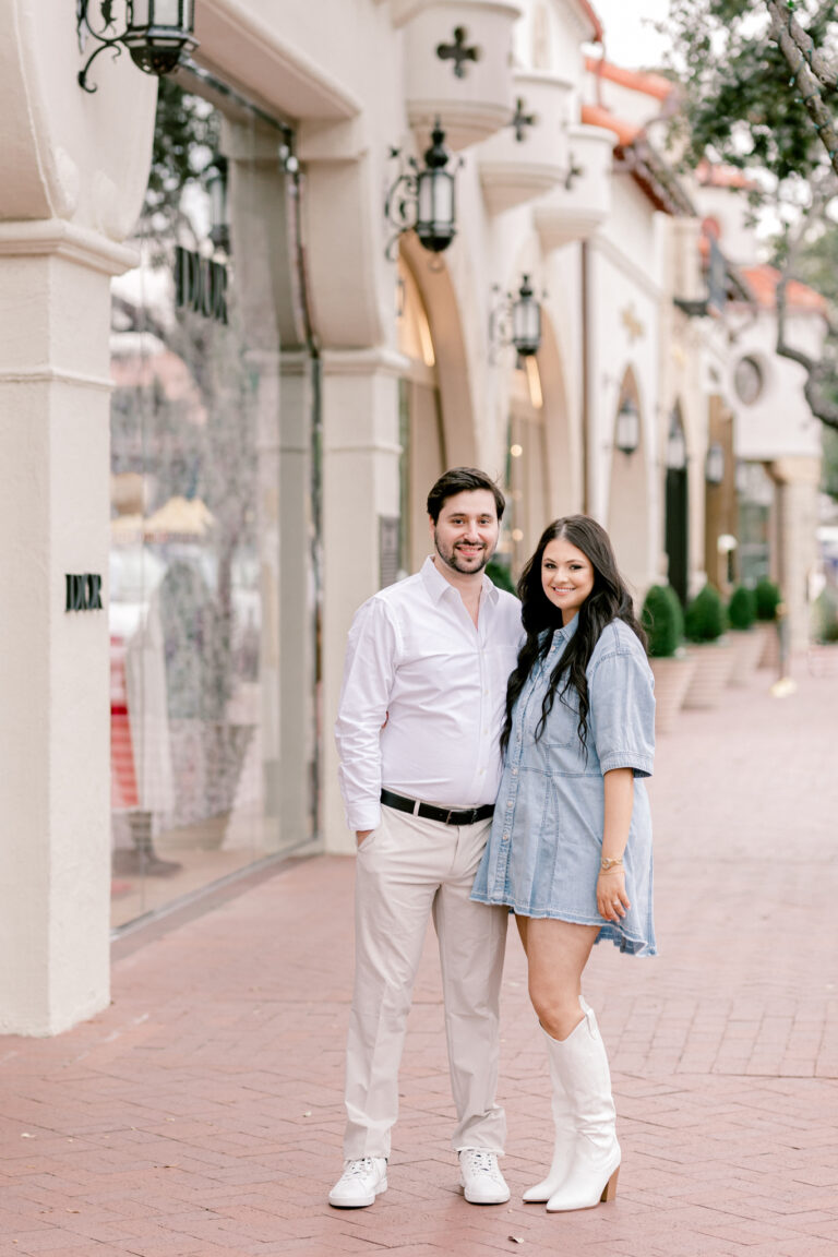 Tori & Sam’s Highland Park Village Engagement Session | Dallas Wedding Photographer ...