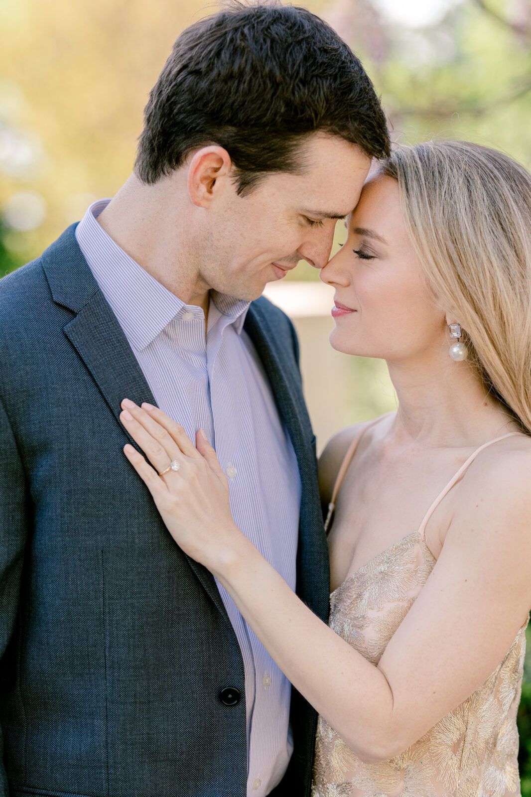 Hannah & Trent’s Engagement Session at the Dallas Arboretum | Dallas ...