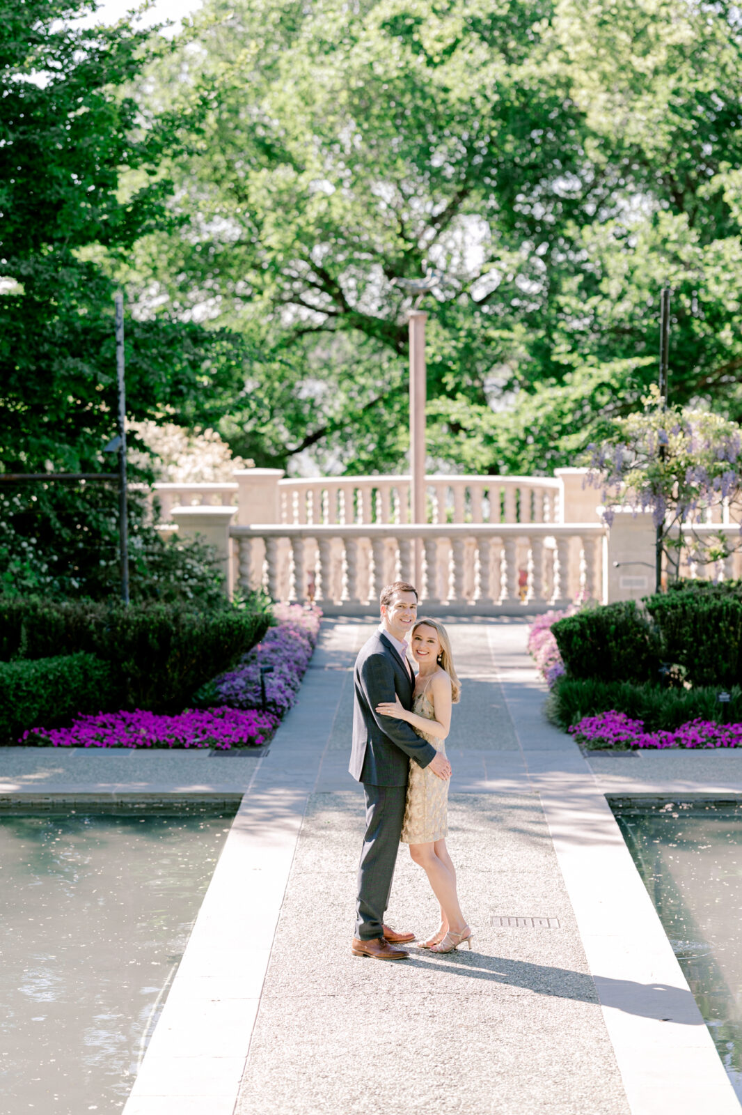 Hannah & Trent’s Engagement Session at the Dallas Arboretum | Dallas ...