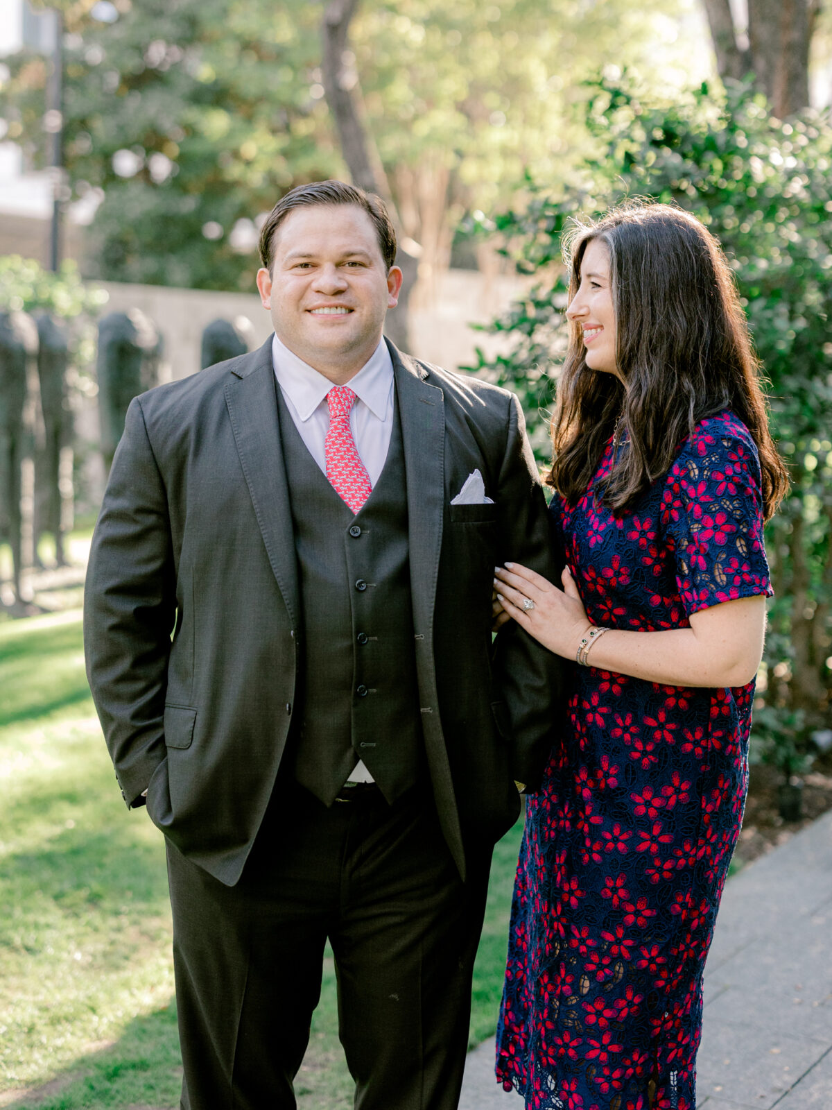 Peggy & Blake’s Engagement Session at the Nasher Sculpture Center ...